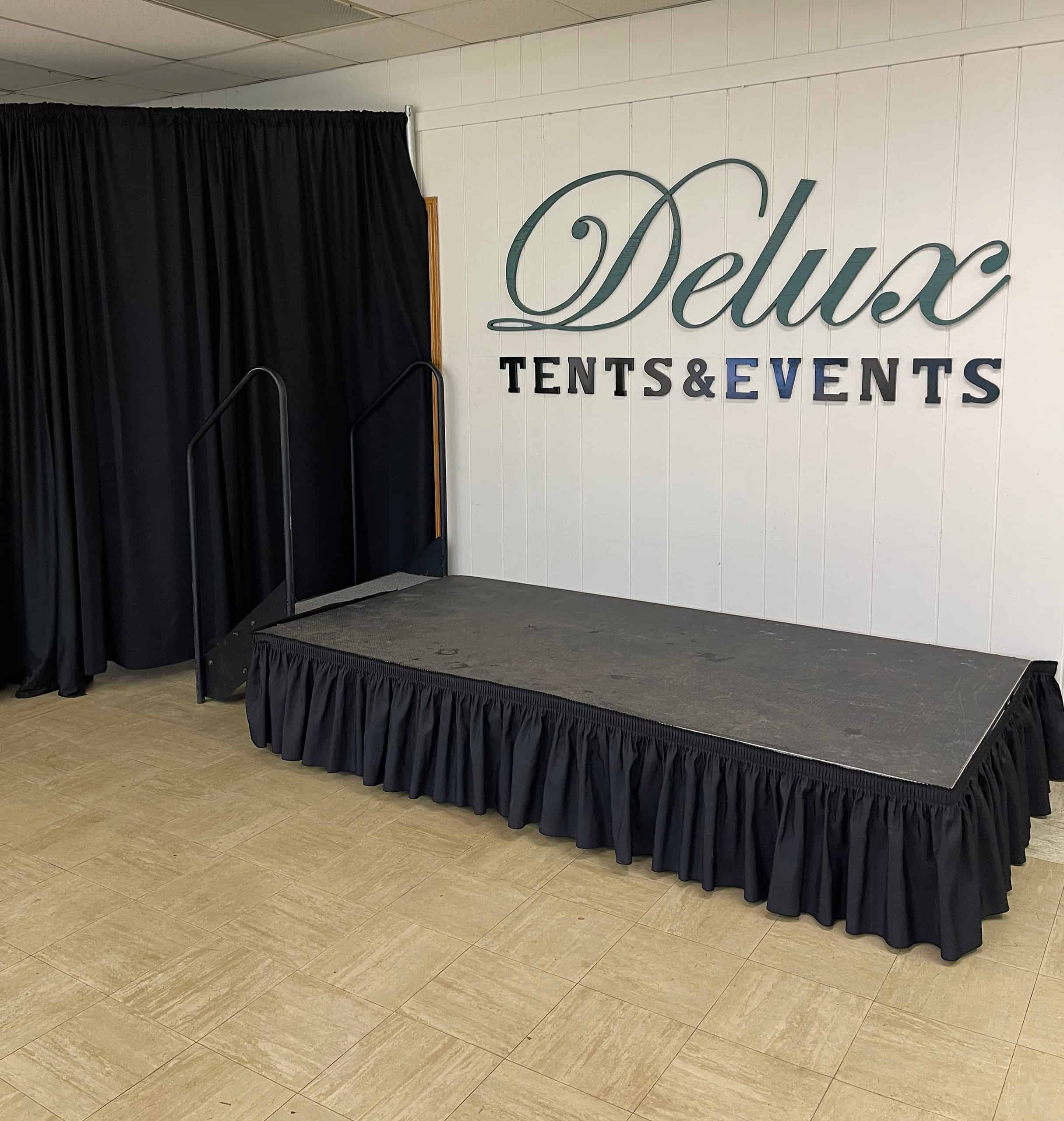 4 x 8 Stage - Delux Tents Mid Michigan